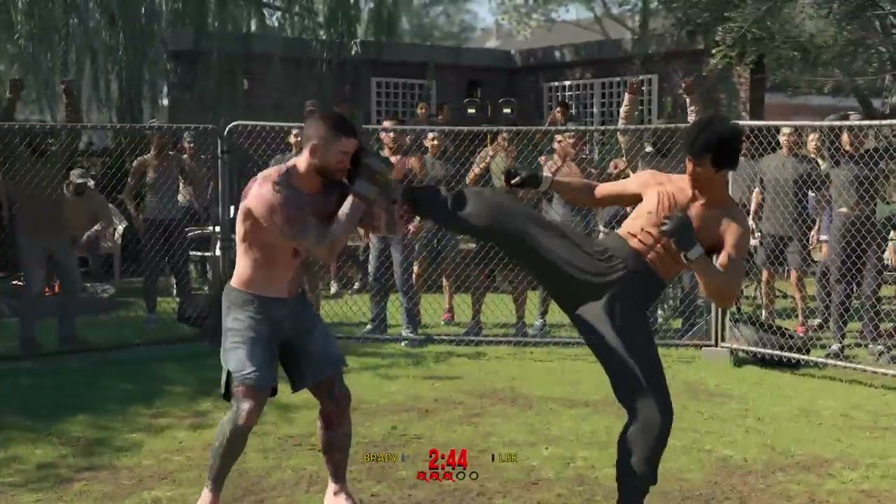 Bruce Lee vs. Sean Brady - EA Sports UFC 5 - Backyard Fight - YouTube