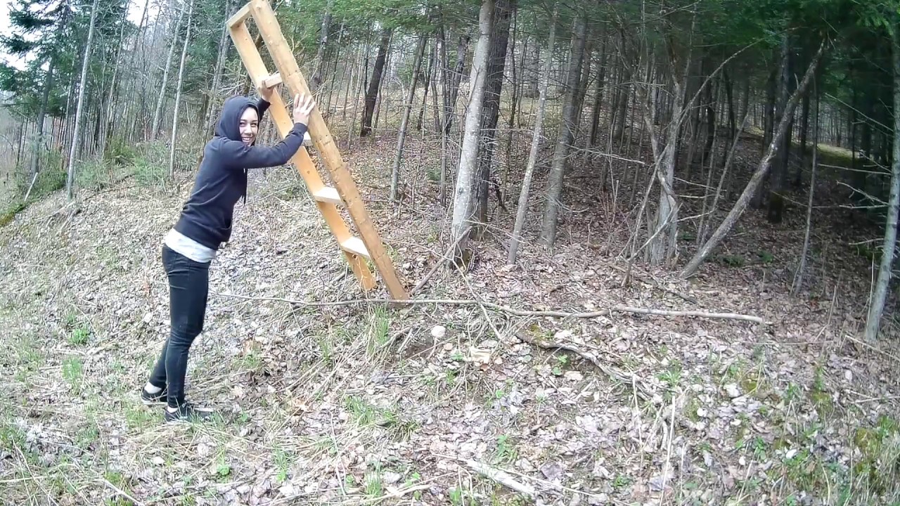 Building a Ladder (Our first project) - YouTube