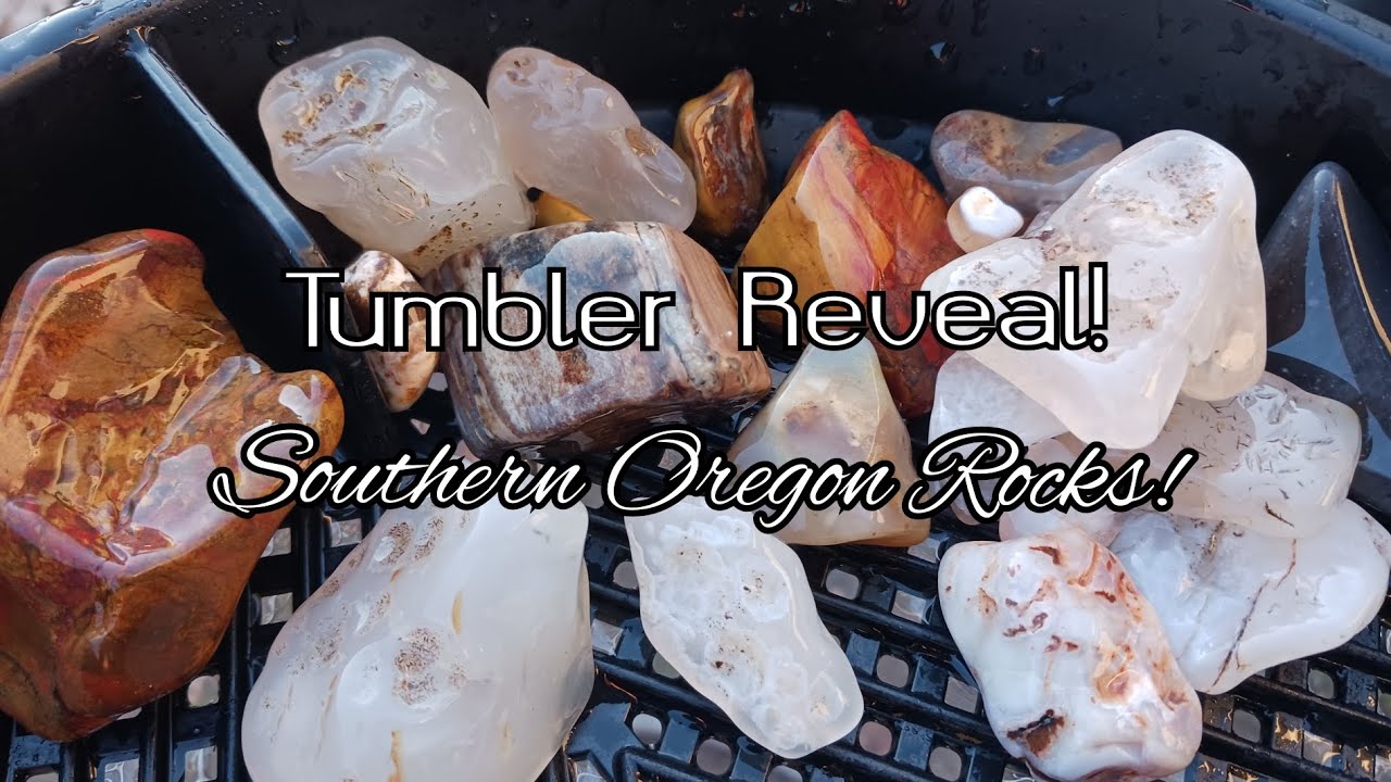 Tumbler Reveal! | Southern Oregon Rocks! | - YouTube