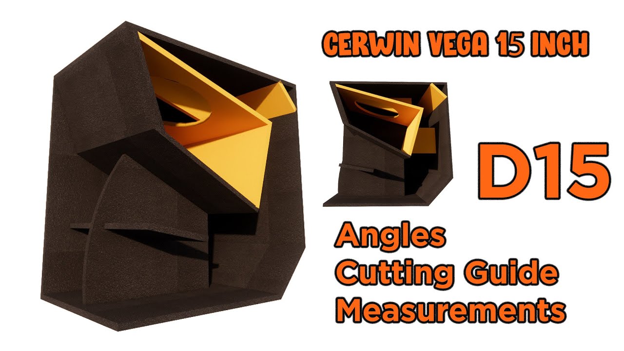 Cerwin Vega 15 Inch Plan Modified by DIY PLANET CV D15 Bandpass ...