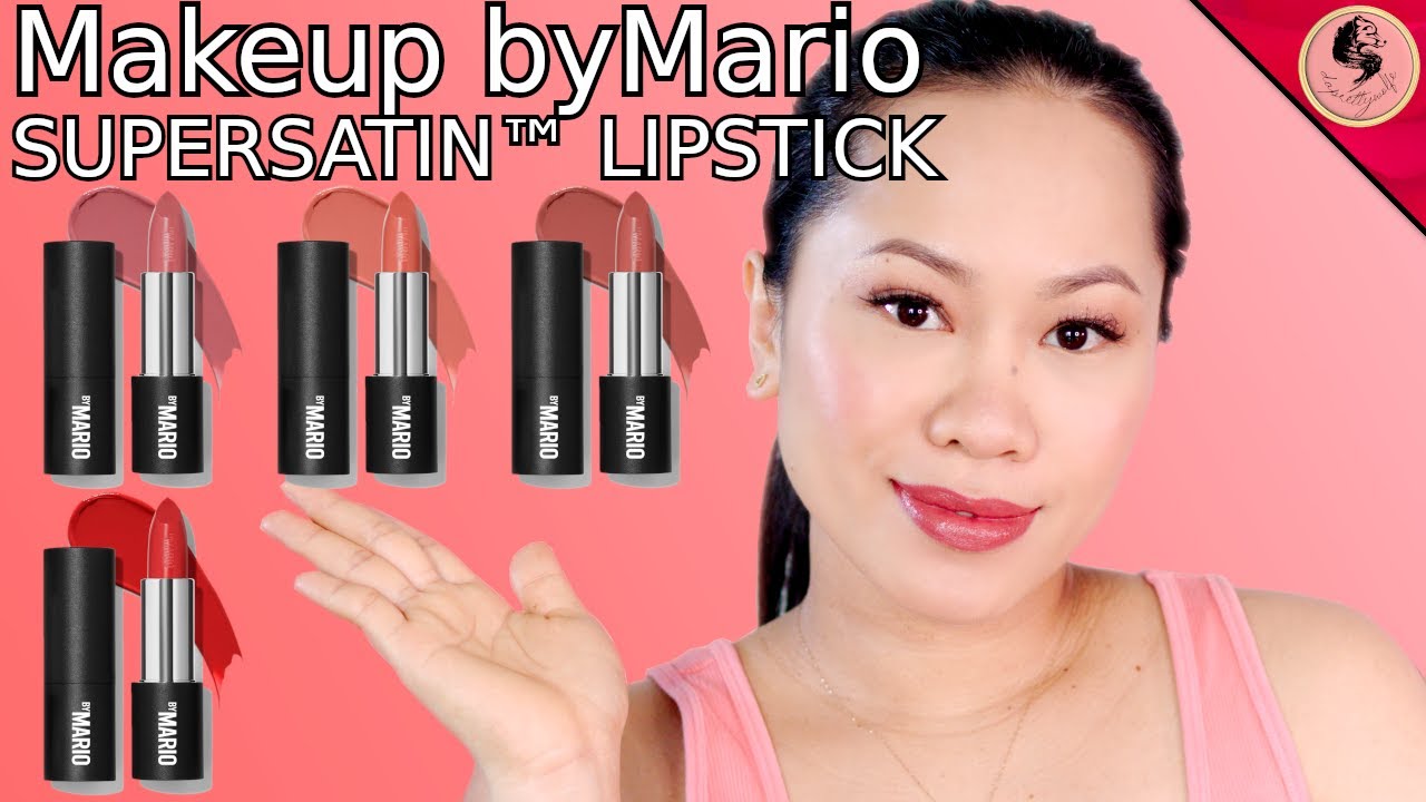 MAKEUP by MARIO SUPERSATIN™ LIPSTICK Review | DUMBO, NOLITA, SOHO, TRIBECA - YouTube