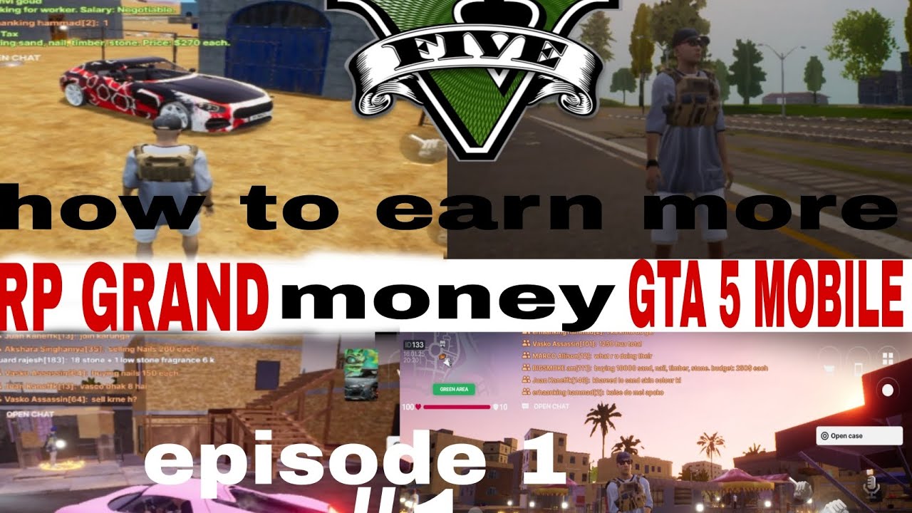 How to earn more money | Grand Mobile RP life Simulator | Aim of Game ...