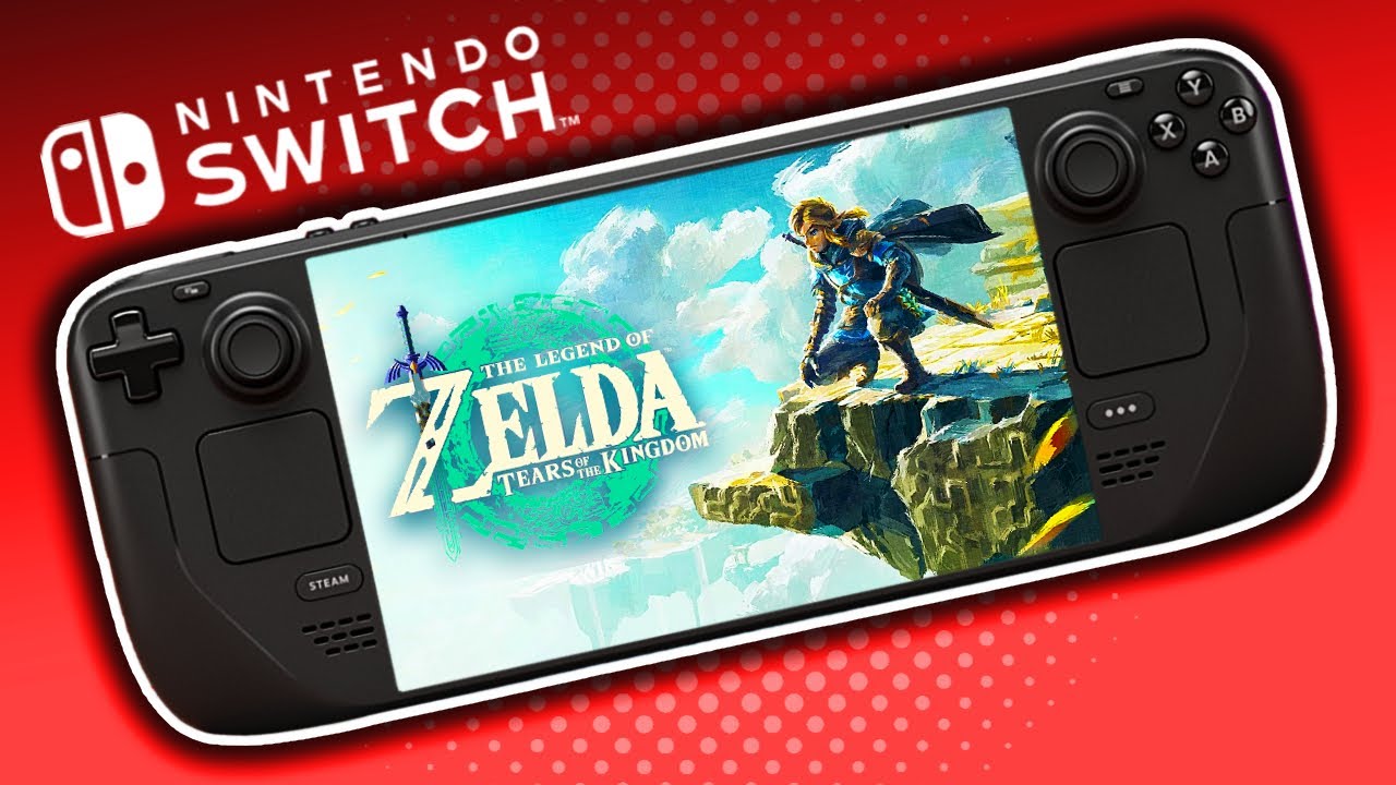 The Legend of Zelda: Tears of the Kingdom - Steam Deck OLED Switch ...