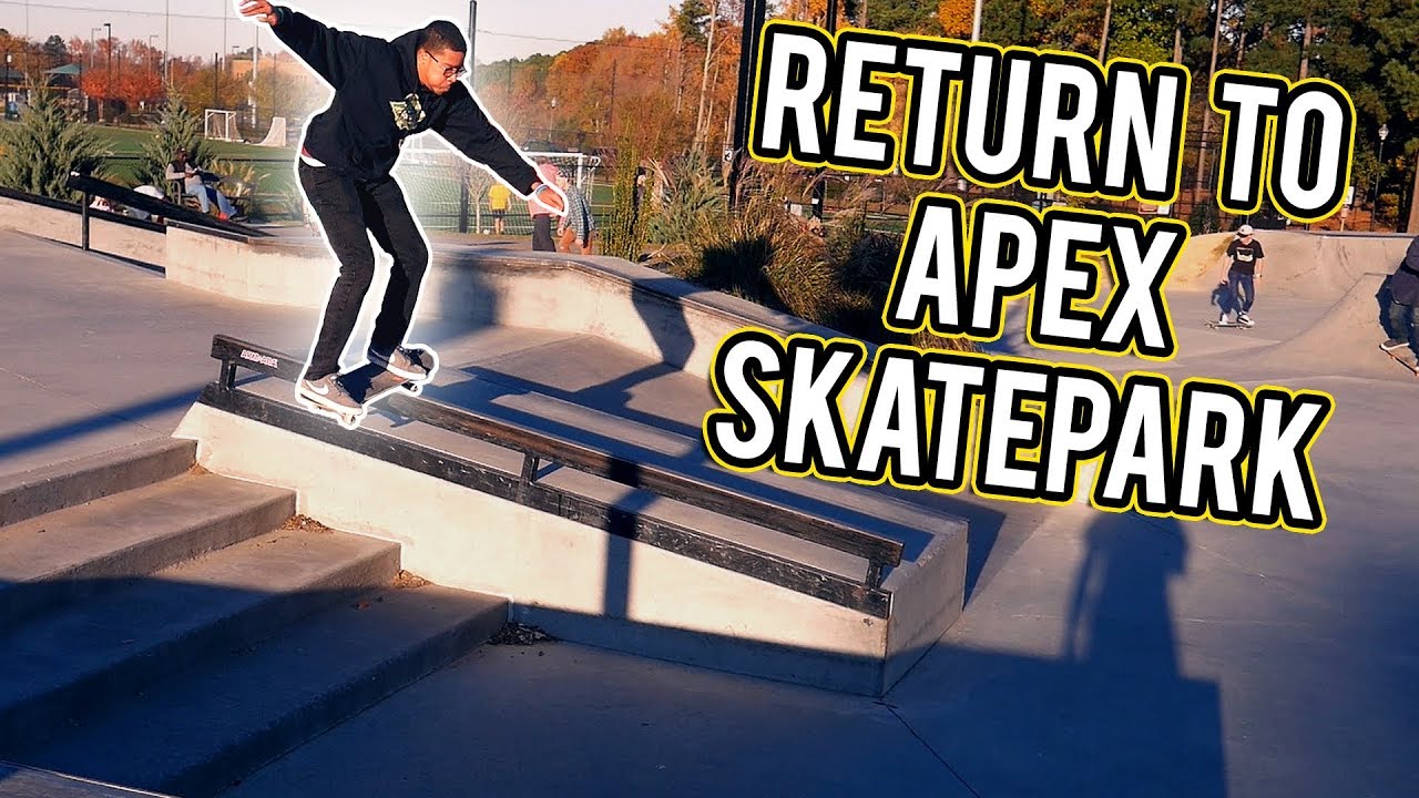 MY RETURN TO APEX SKATEPARK! - YouTube