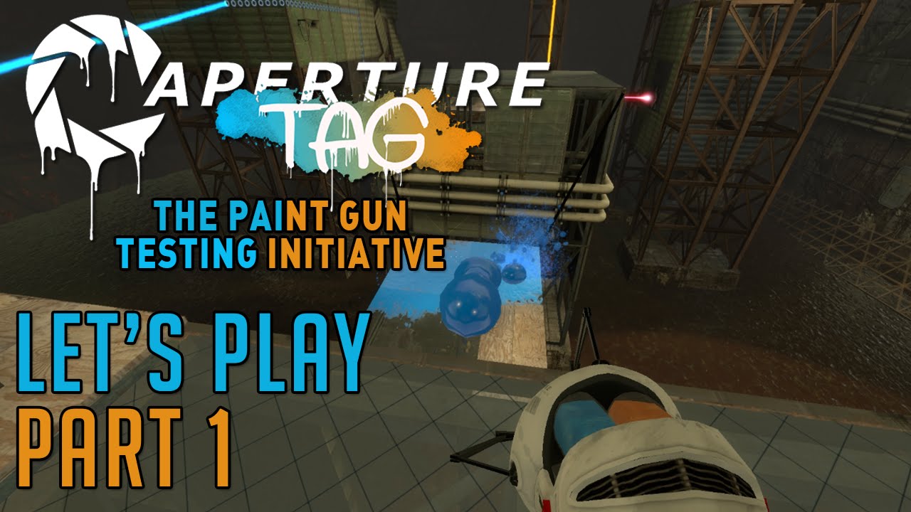 Aperture Tag: TPGTI Let's Play Part 1 | Tutorial + Chambers 1-3 - YouTube