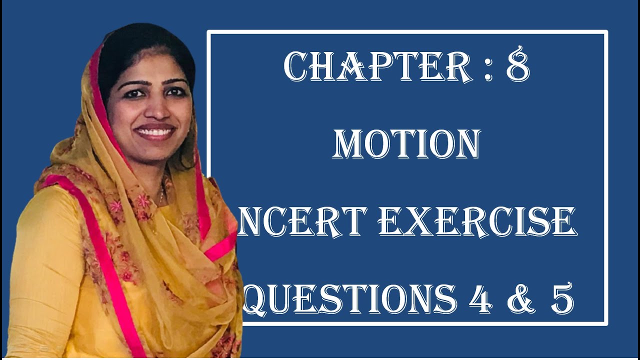 Class 9 Motion Numerical Problems | NCERT Solution | Exercise Questions ...