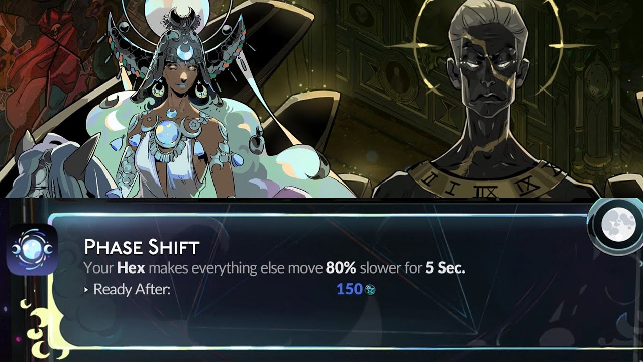 Chronos is irritated by Phase Shift hex - Hades 2 - YouTube