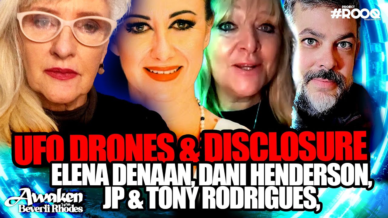 UFO Drones - Elena Denaan, Dani Henderson, JP & Tony Rodrigues - AWAKEN ...