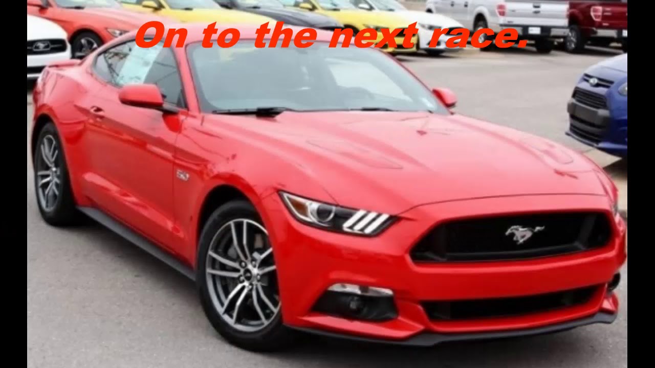 Drag racing my Procharged Mustang - YouTube