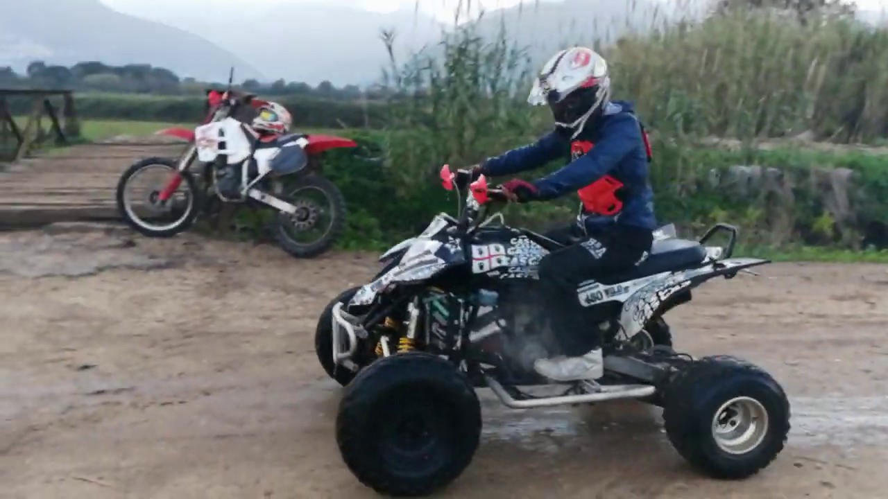 In giro con quad gas gas 450 - YouTube