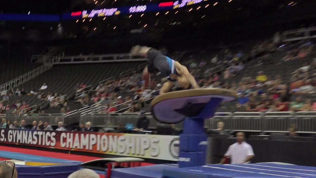 Kameron Nelson - Vault – 2019 U.S. Gymnastics Championships – Junior ...