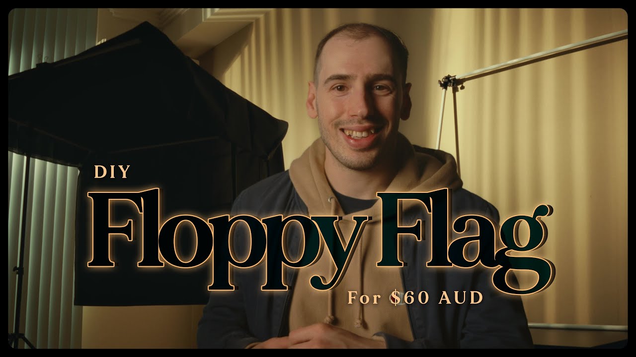 Budget DIY Floppy Flag & Scrim for $60 | Negative Fill for Cinematic ...