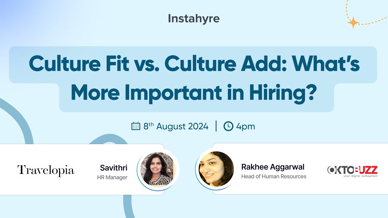 Culture Fit vs. Culture Add: What’s More Important in Hiring? - YouTube