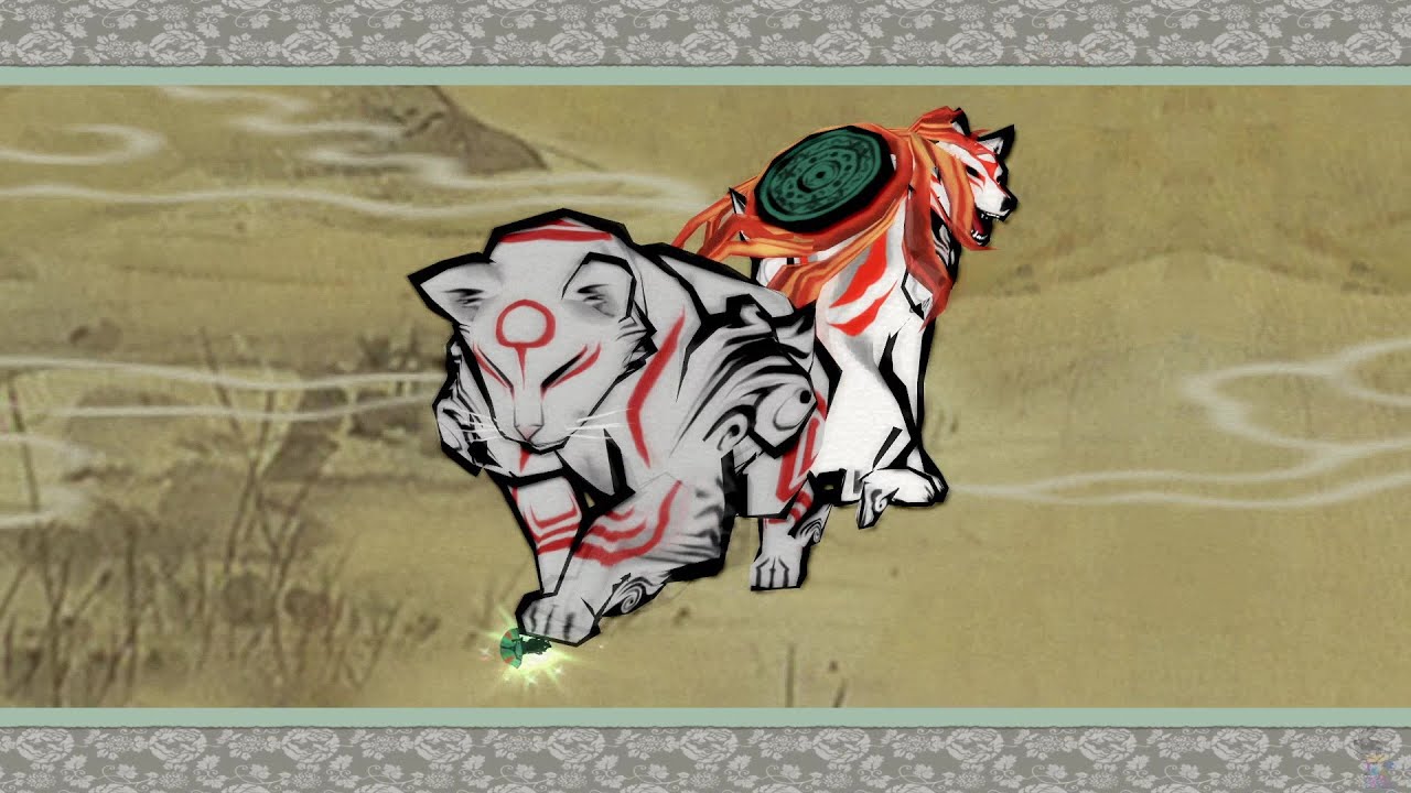 Okami HD (38)- Catcall Tower, Kabegami god of Walls - YouTube