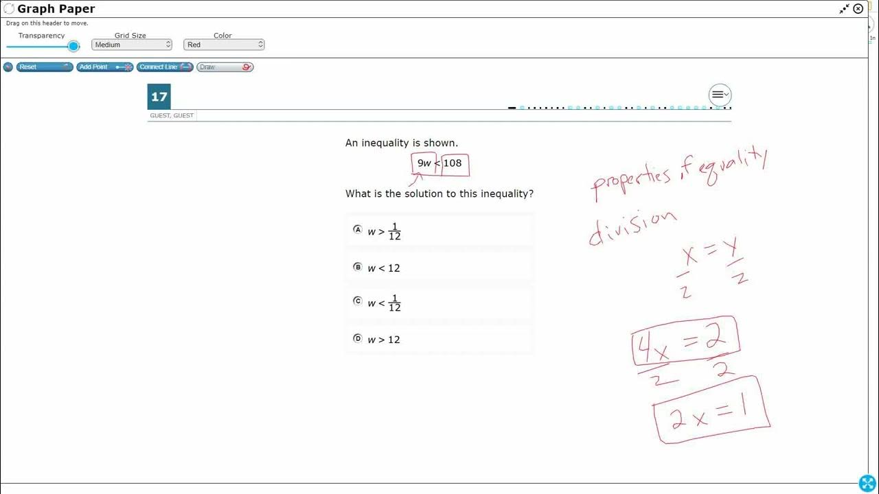 6th Grade STAAR Practice Solving One-variable Equations and ...