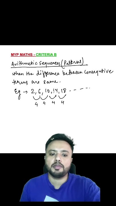 Patterns | Criteria B | MYP Mathematics #internationalbaccalaureate # ...