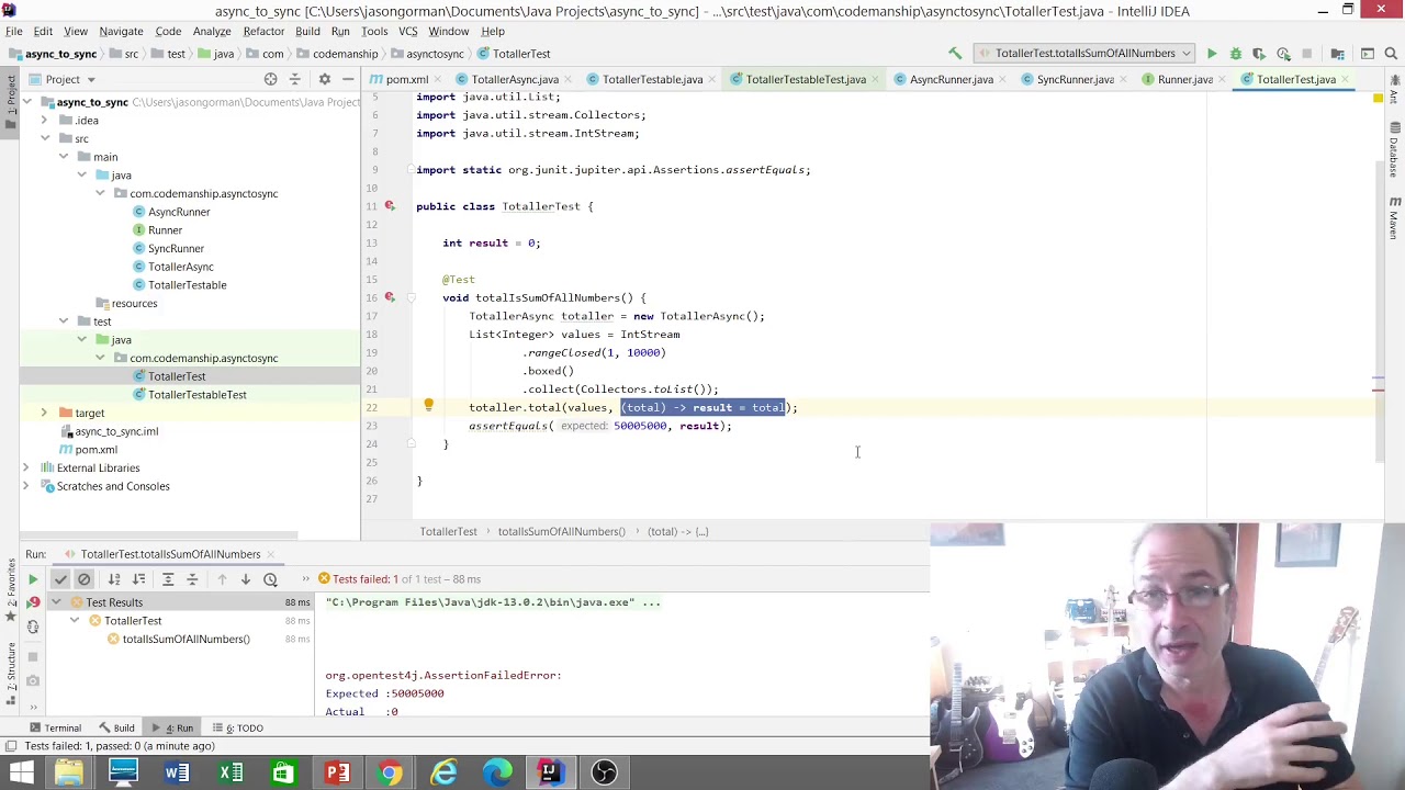 Testing Asynchronous Methods Synchronously Youtube
