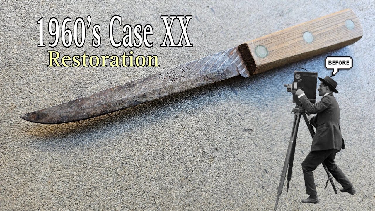 Case XX 417-6 Boning Knife Restoration - Garage Sale Find - YouTube