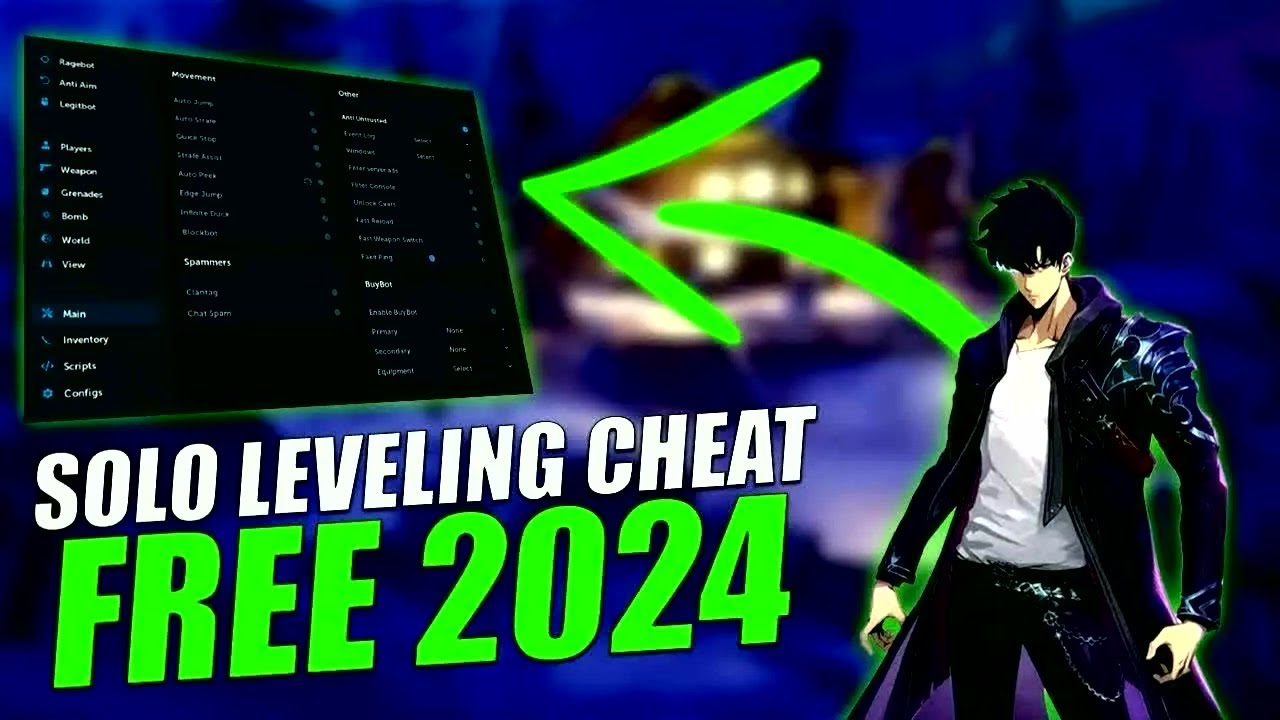 Solo Leveling Hack Pc / Free Cheat! Hack With 10+ Features ｜ God Mode ...