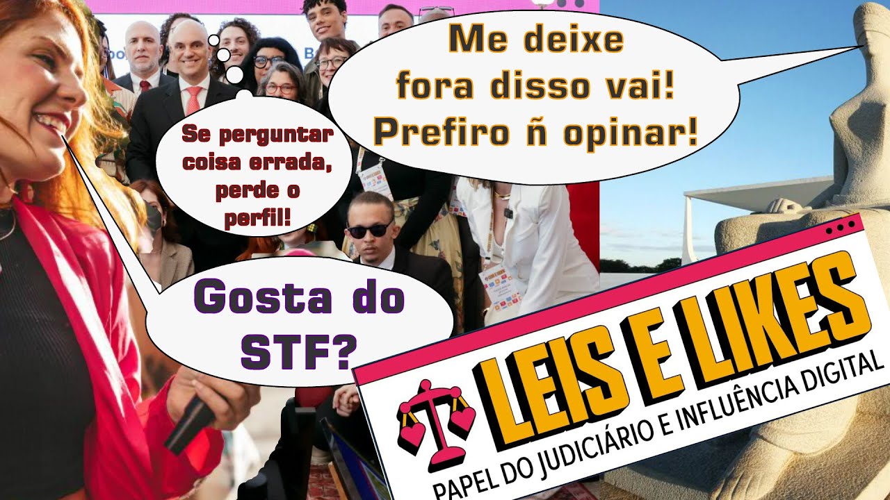 🙃 REACT - Primeiro Vídeo Leis e Likes | Influencers de esquerda no STF e Estátua a mais Sensata ...