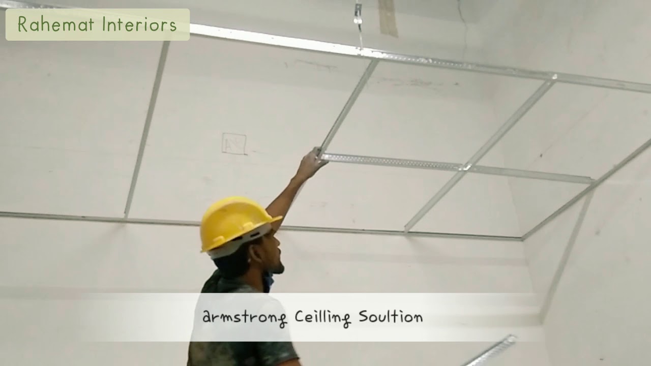Armstrong Ceiling installation | Ceilling Solution | Armstrong Frame ...