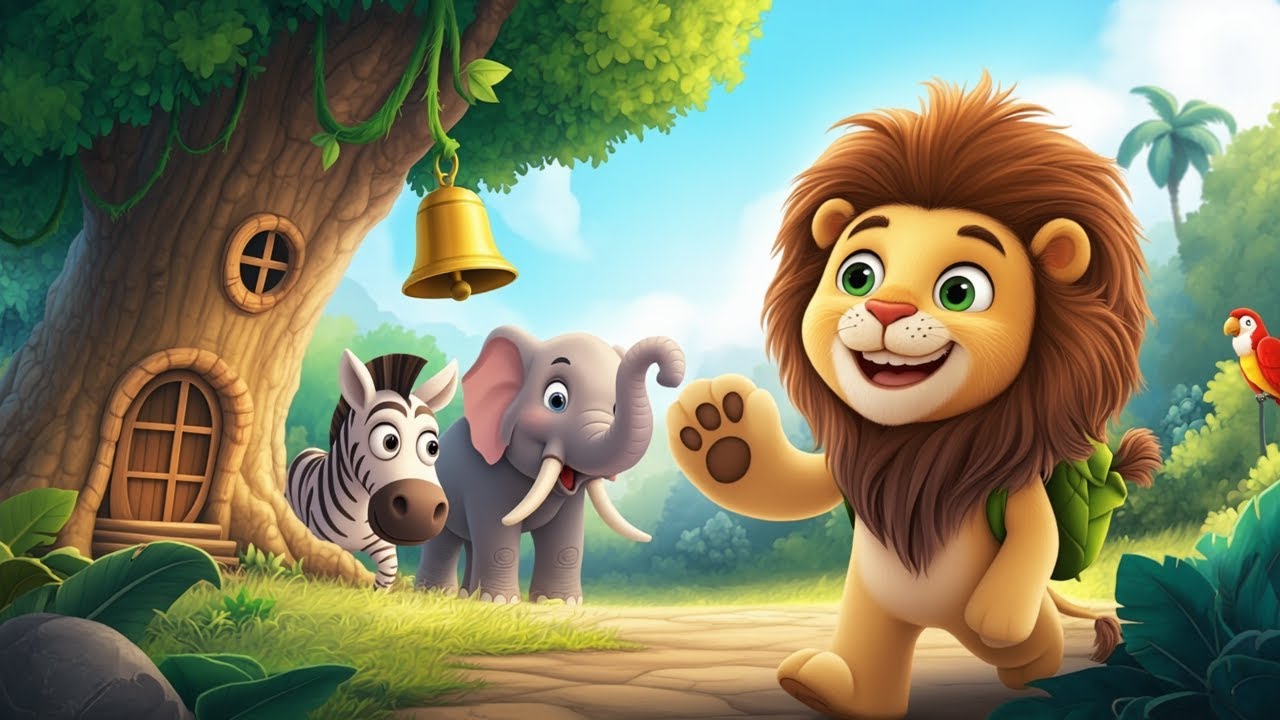 Feo the Learning Lion | Bedtime Stories for Kids | Animated Story For Kid | Fairy Tales - YouTube