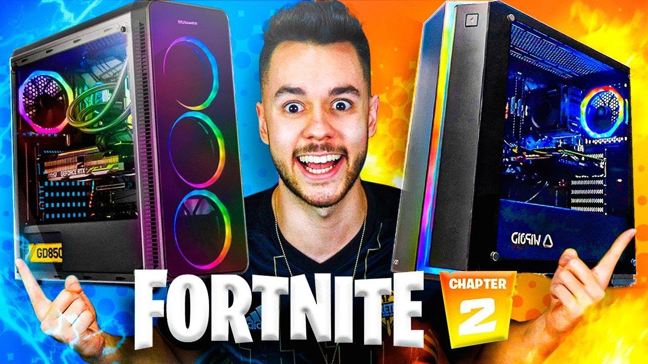 ASÍ JUEGO A FORTNITE CON 2 PCs *SET-UP EXTREMO* - TheGrefg - YouTube