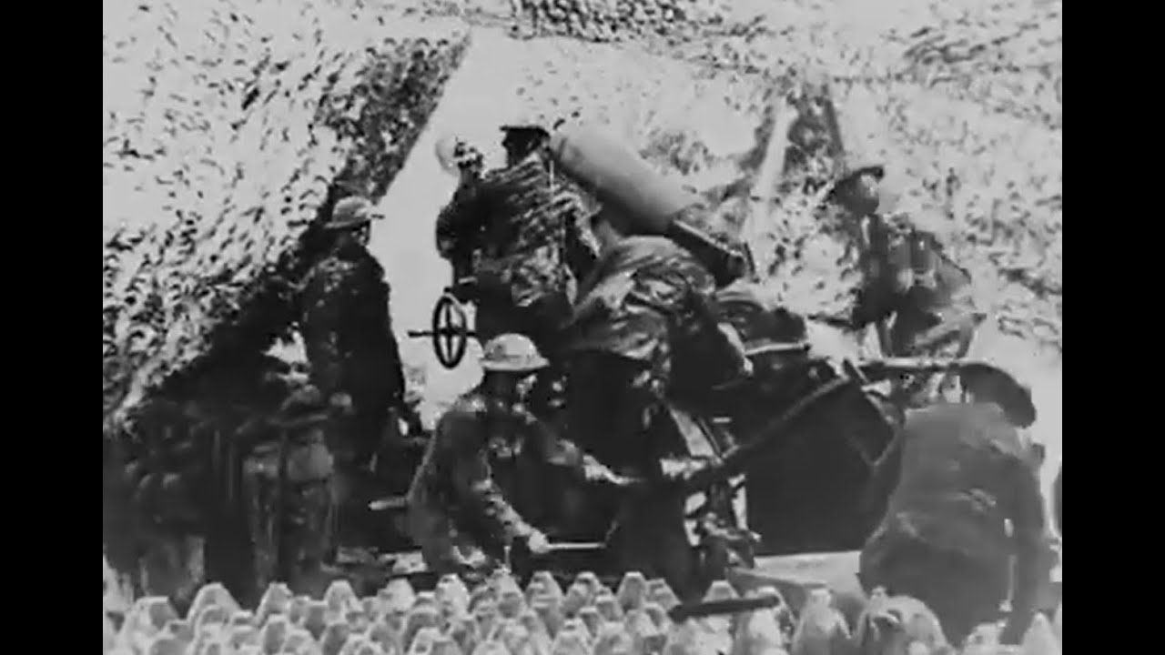 WW1 Arras Battle Footage - YouTube