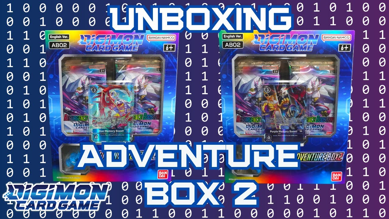 Digimon Adventure Box 2 Unboxing! | NEW ALT ART MEMORY BOOST CARDS ...