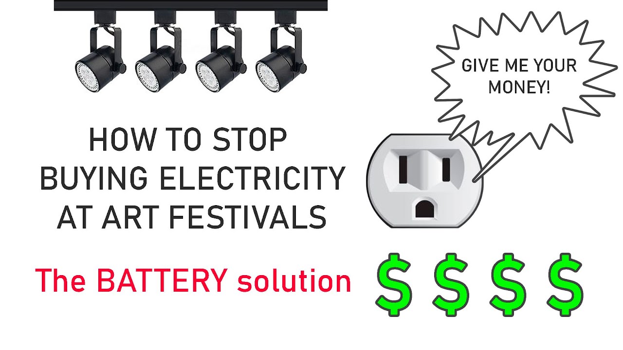 DIY ProPanel Lights - Stop paying for electricity at Art Festivals! Use ...