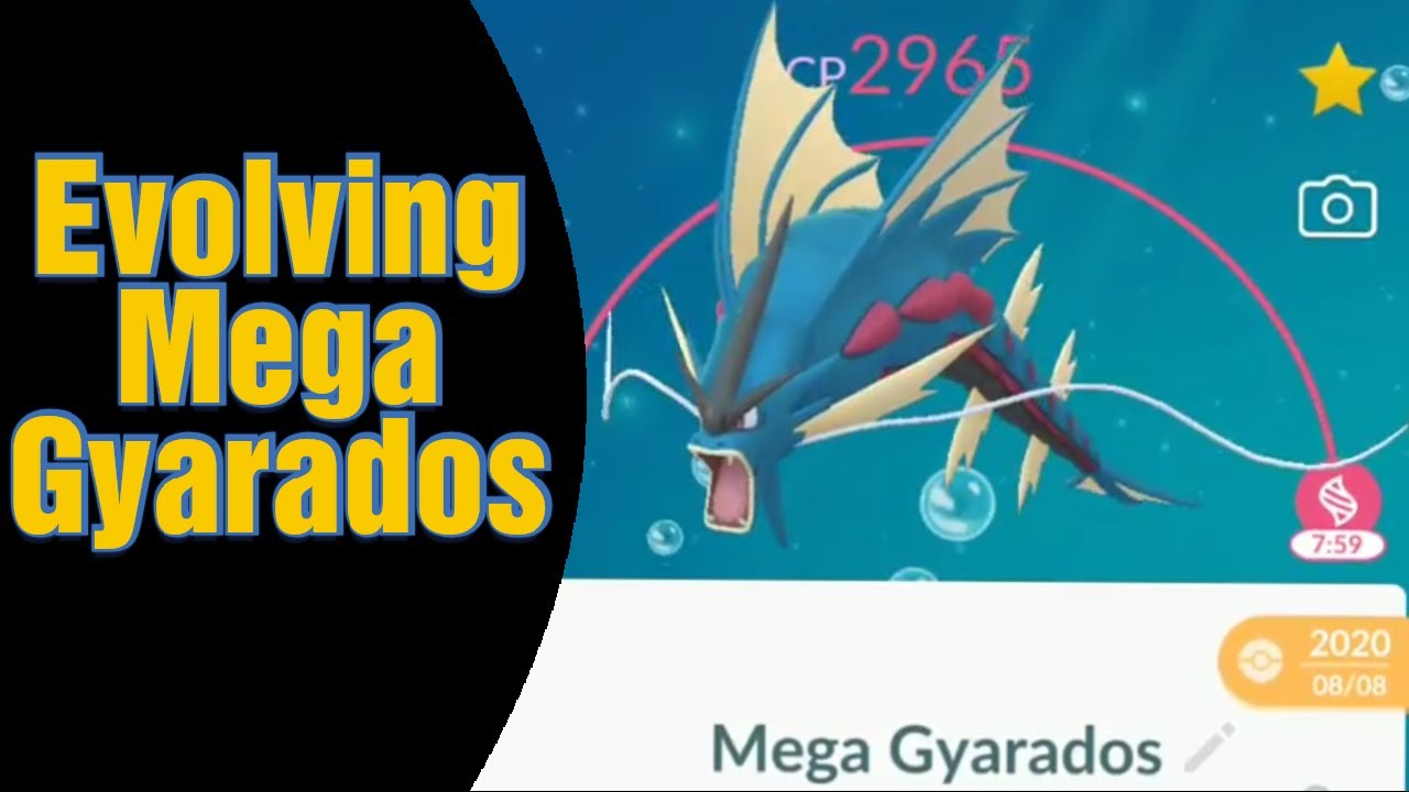 [MegaEvoSeries] Mega Gyarados Evolution - YouTube