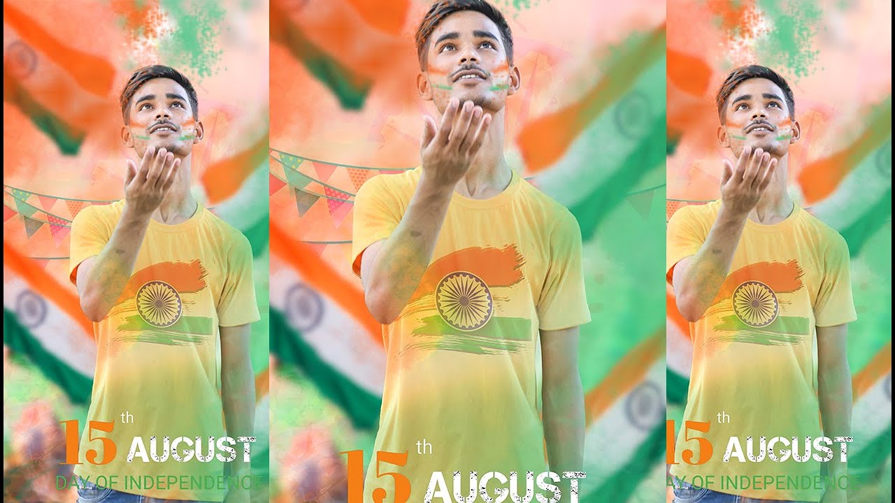 picart 15 August Spacial Best Photo Editing 2018 || Independence Day ...
