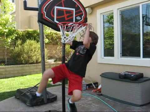 Mini Basketball Dunks - YouTube