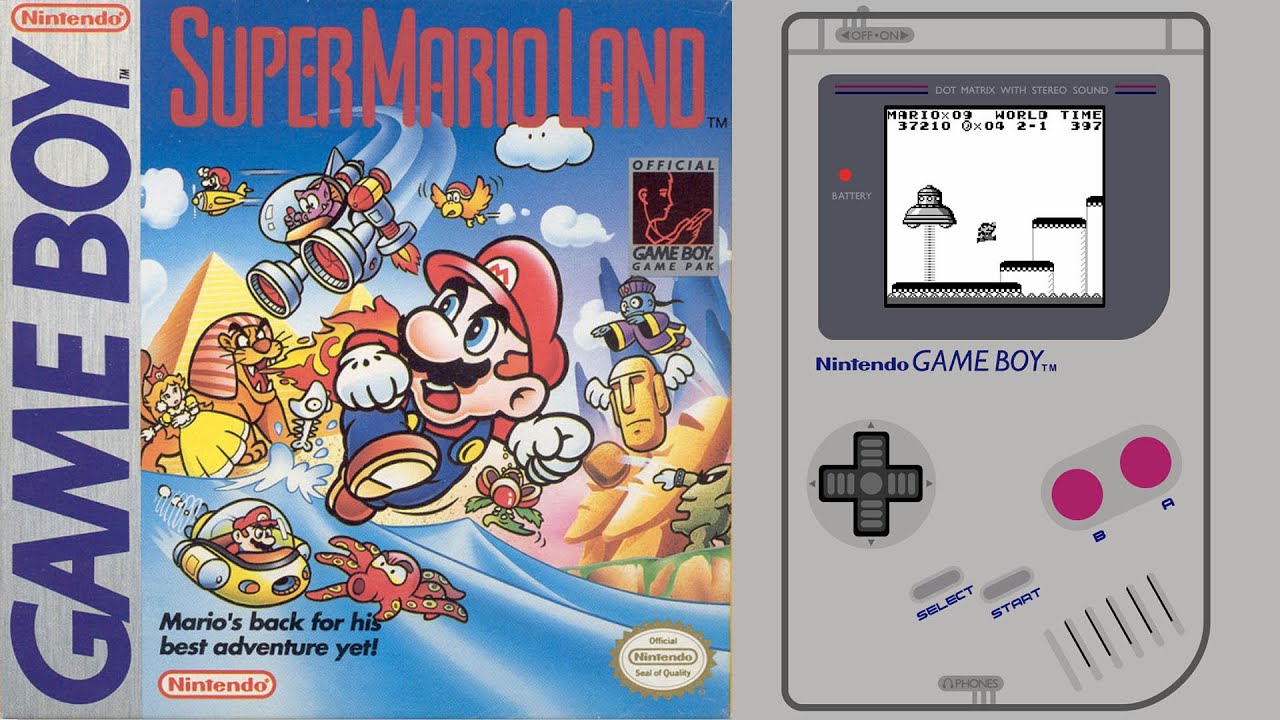 Super Mario Land 1989 [Gameboy] - YouTube