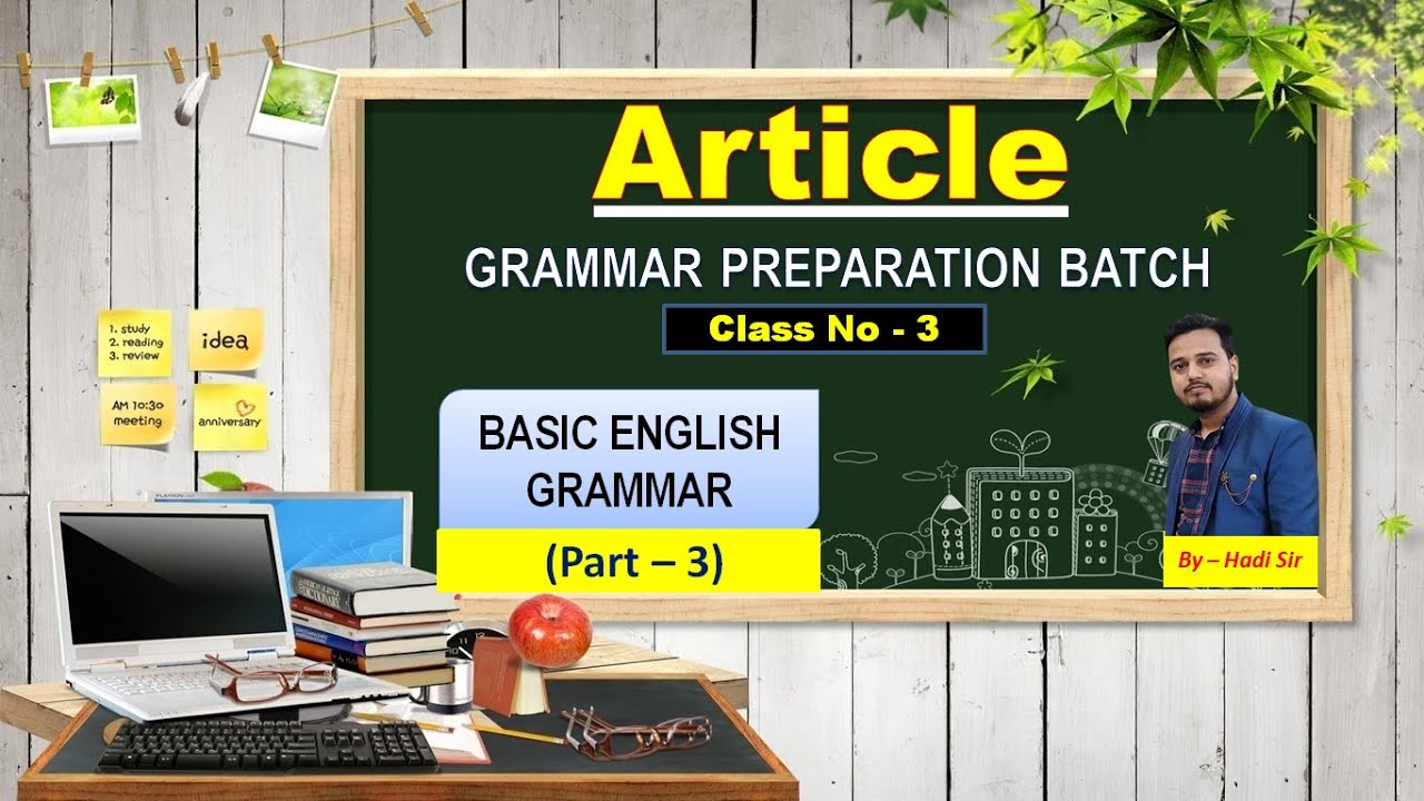 Article /PART – 3 /Omission of Article/HSLC English/Grammar/By Hadi SiR ...