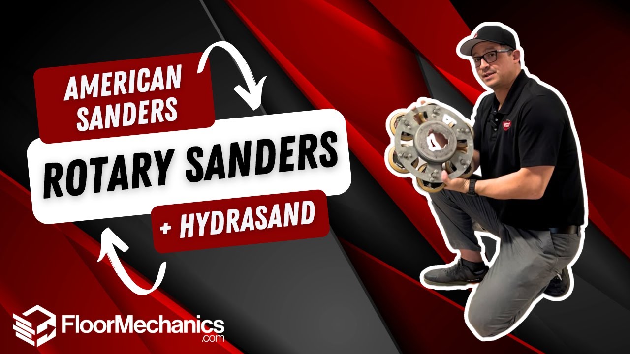 Which Rotary Sander is right for me? And how does the Hydrasand work ...