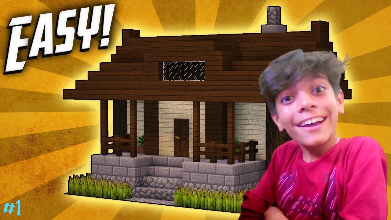 BUILD A HOUSE IN MINECRAFT #1 - YouTube