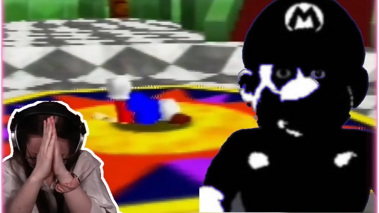 Exorcise CURSED Mario to unlock Luigi - YouTube