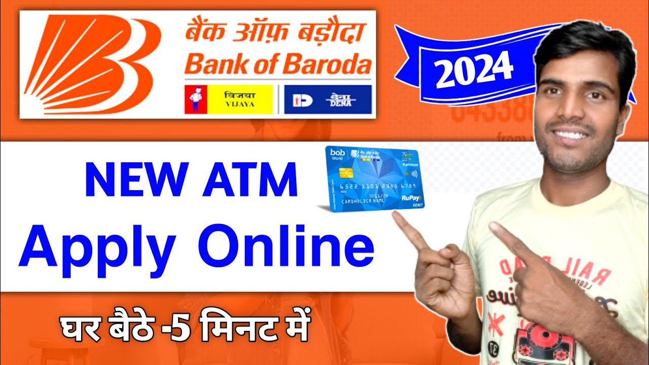 Bob Debit Card Apply Online| Bob ATM Card Apply Online | Bank Of Baroda ...