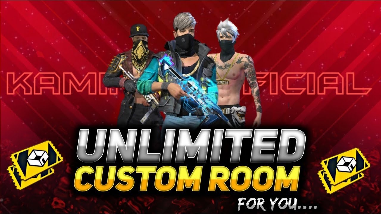 LIVE🔴 FF UNLIMITED CUSTOM 🔴 - YouTube