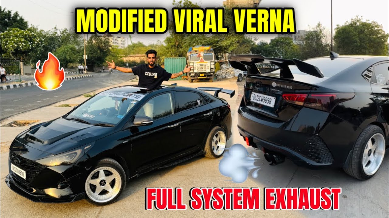Verna में ख़तरनाक Modifications 😱| 8 लाख का Music System Verna में ...