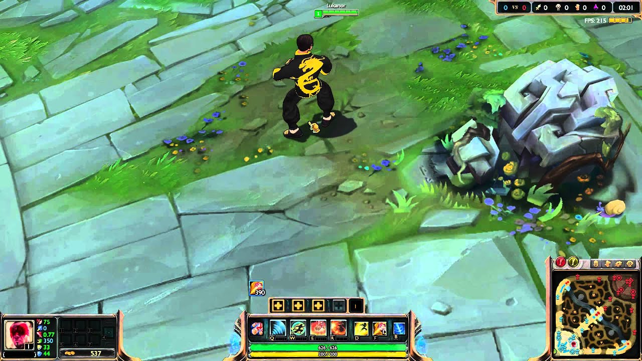 CHROMA PACK SKIN LEE SIN PUÑO DE DRAGON DUELO, League of Legends - YouTube