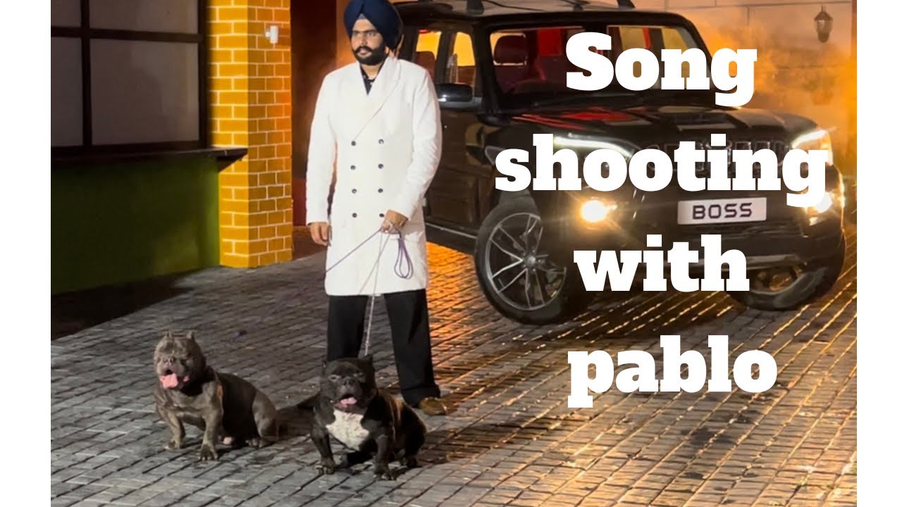 Pablo //on shooting #sardar - YouTube