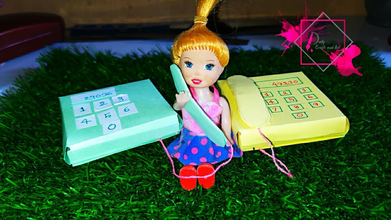 How to Make TelePhone on colourful Paper - YouTube