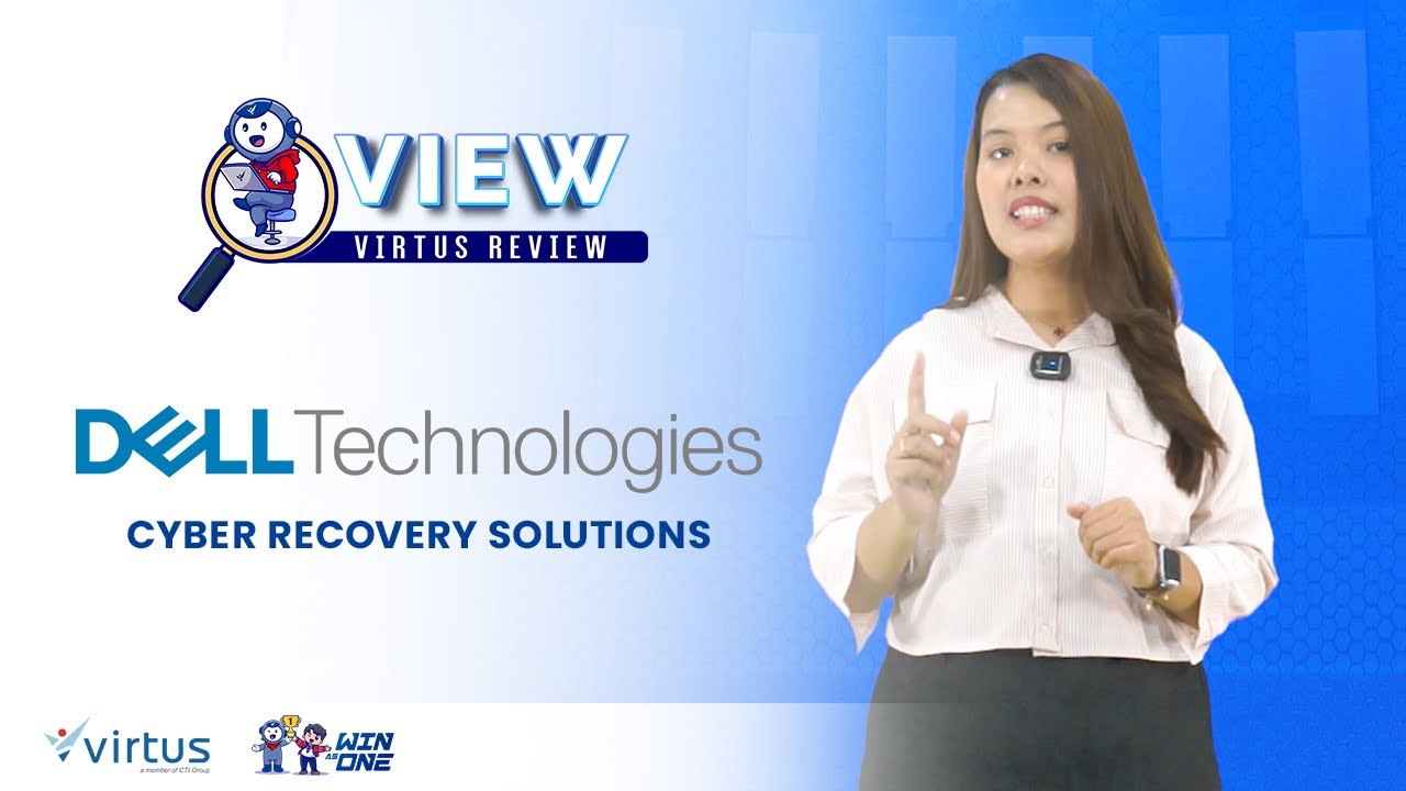VIEW: Cyber Recovery Solution (CRS) Dell Technologies - YouTube
