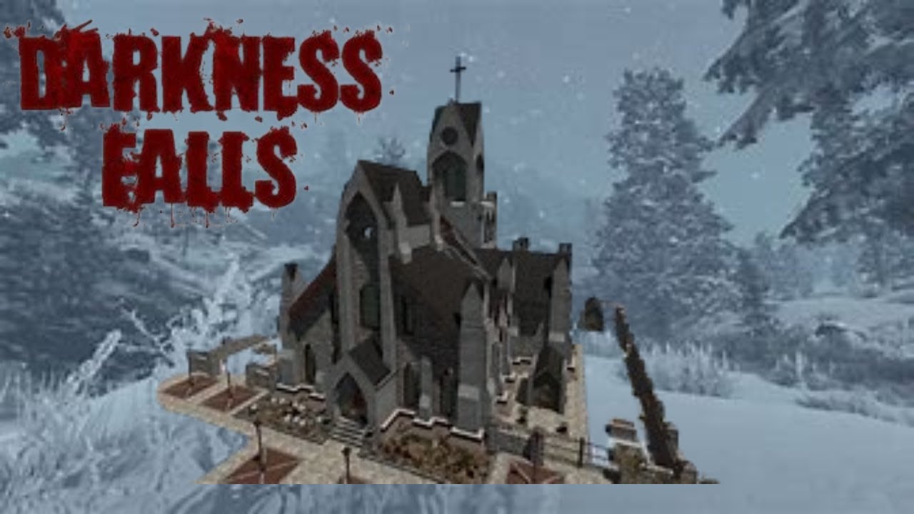 7 Days to Die Darkness Falls: TRYING TO GET TO THE CHURCH - YouTube