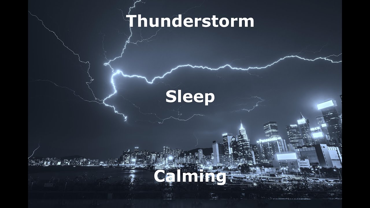 Sleep All Night | Thunderstorms And Feeling Good - YouTube