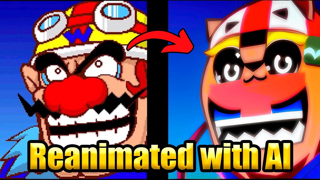 WarioWare, Inc.: Mega Microgames! gameplay | Reanimated with AI - YouTube