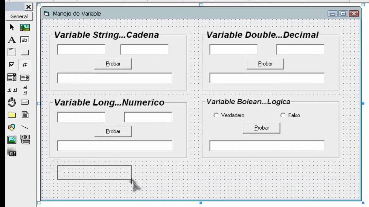 Curso de Visual Basic 6.0 Manejo de variables Part 2 - YouTube