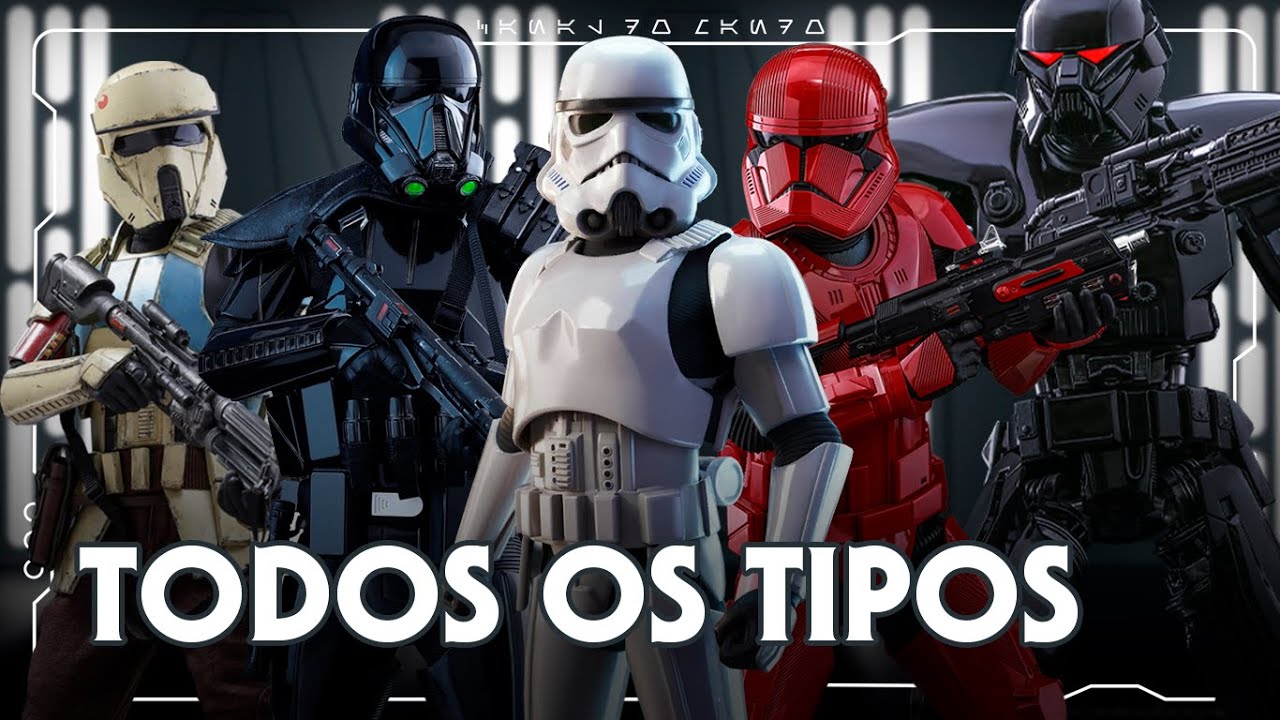 TODOS OS TIPOS DE STORMTROOPERS (CÂNONE) | CURIOSIDADES | Canal do ...